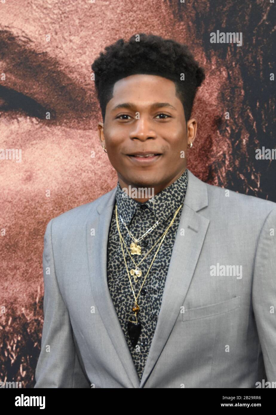 Los Angeles, California, USA 1st March 2020 Actor Da'Vinchi, aka ...