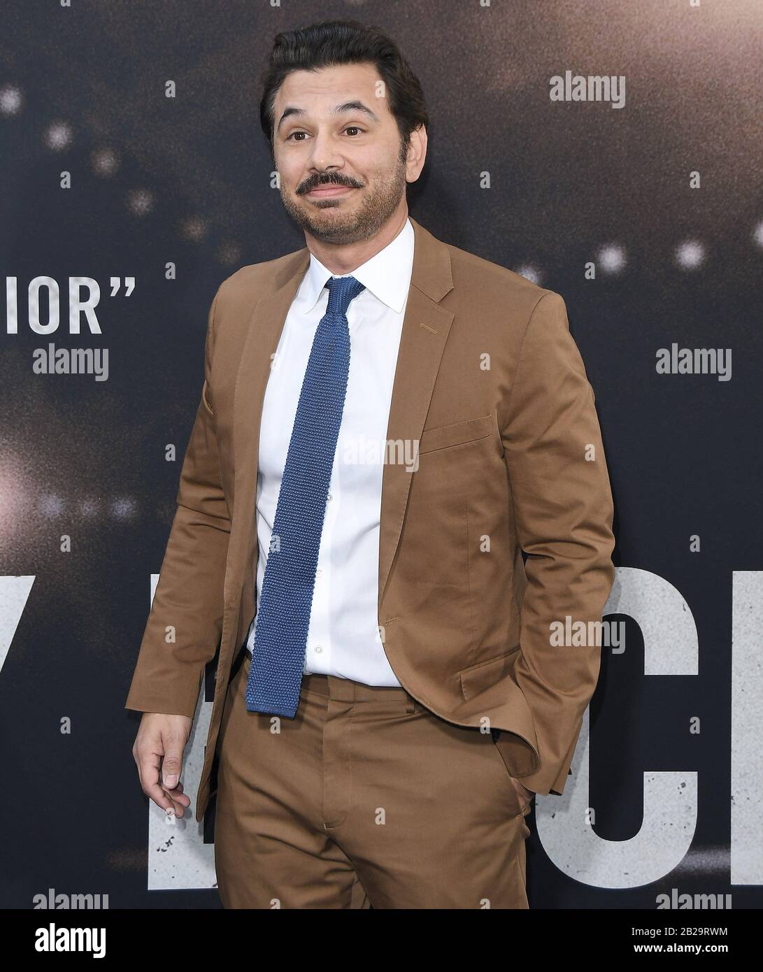 Los Angeles, USA. 01st Mar, 2020. Al Madrigal arrives at the Warner ...