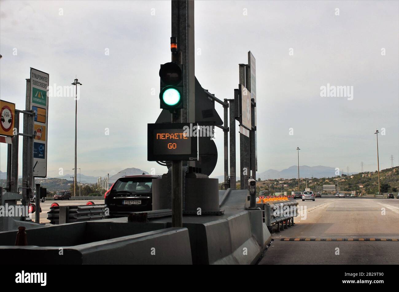 Highway tolls hi-res stock photography and images - Alamy