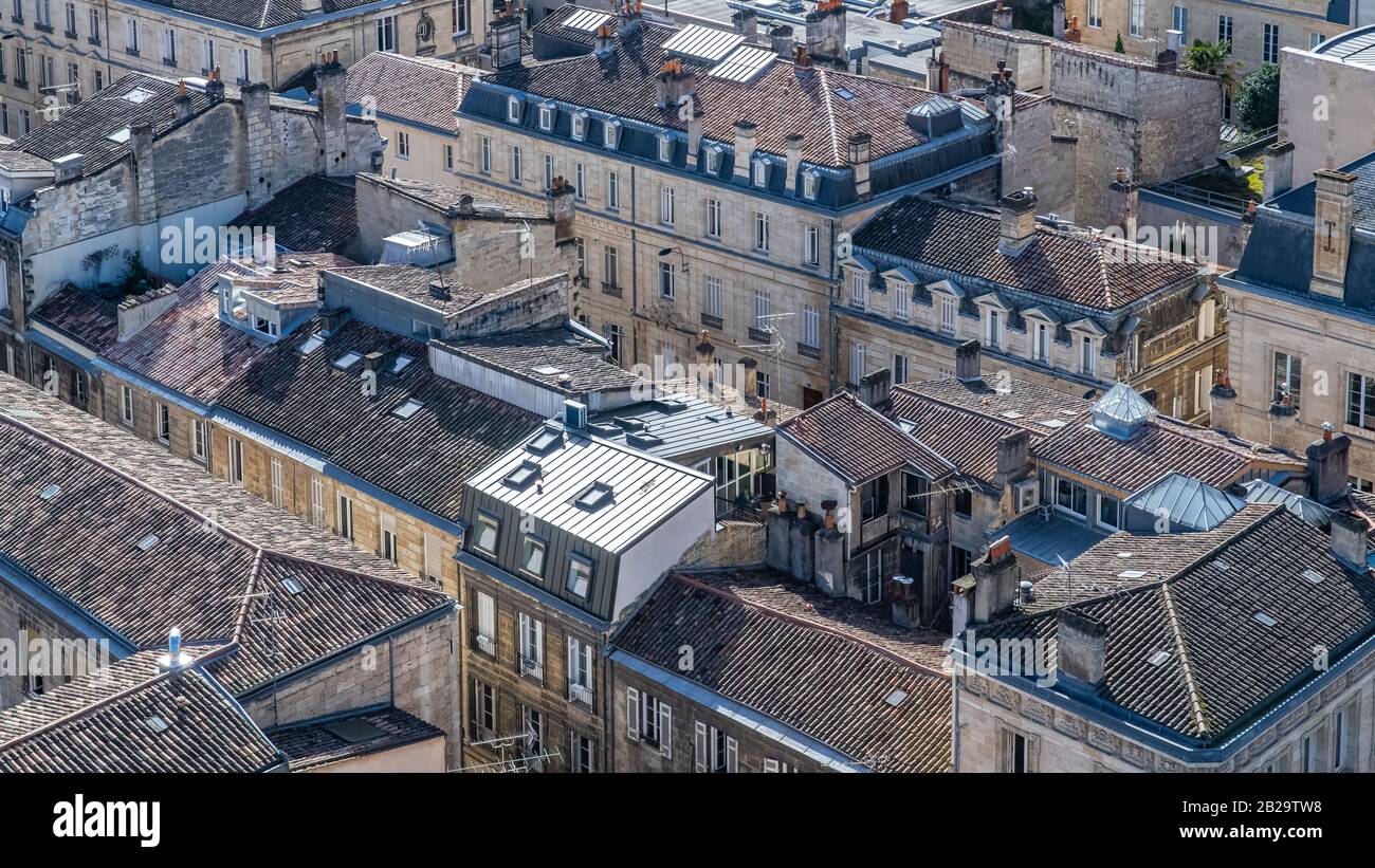 Roof terrace bordeaux hi-res stock photography and images - Alamy