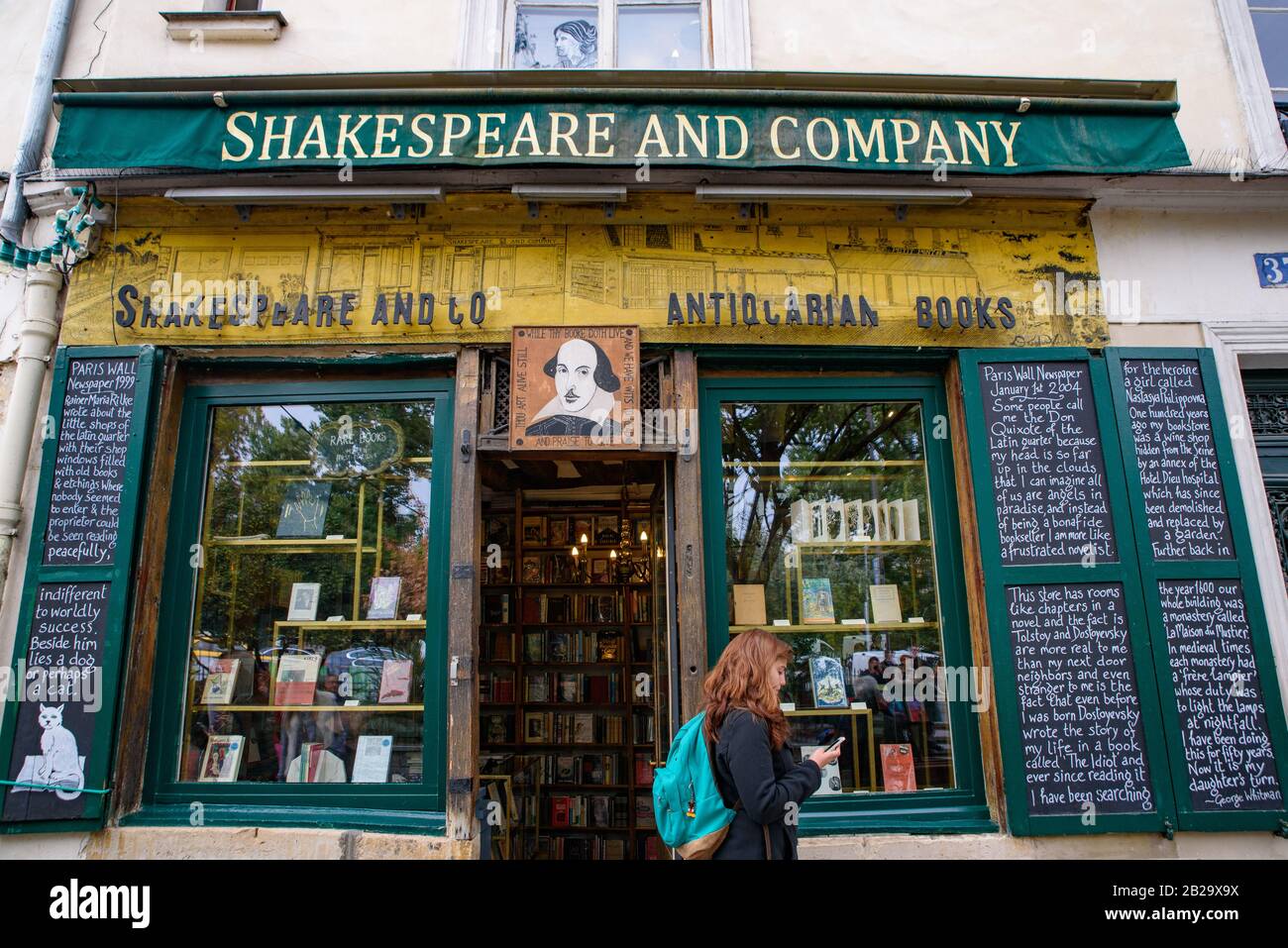 Shakespeare and Company, the famous English-language bookstores in ...