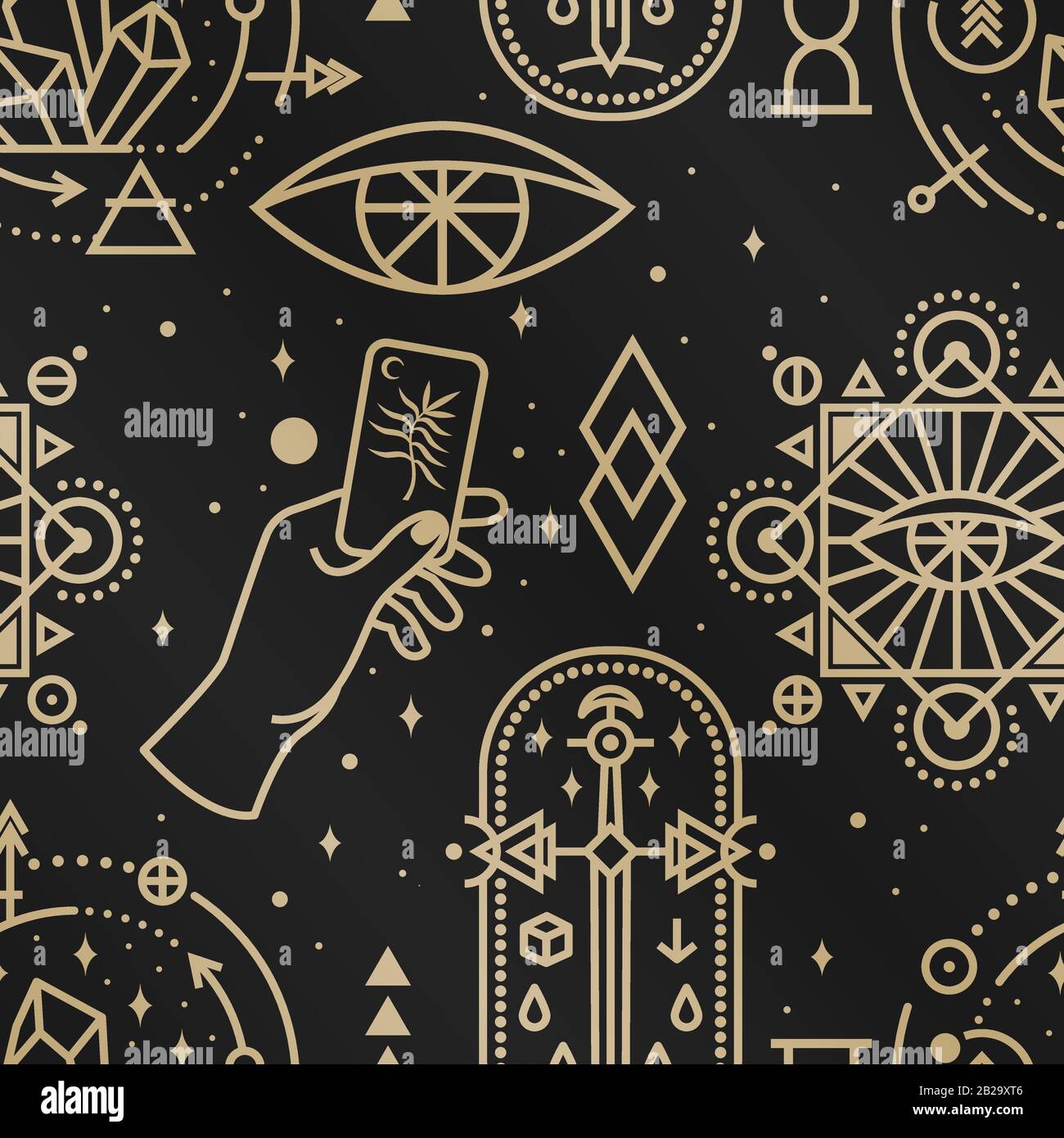 Philosopher stone alchemy Stock Vector Images - Alamy