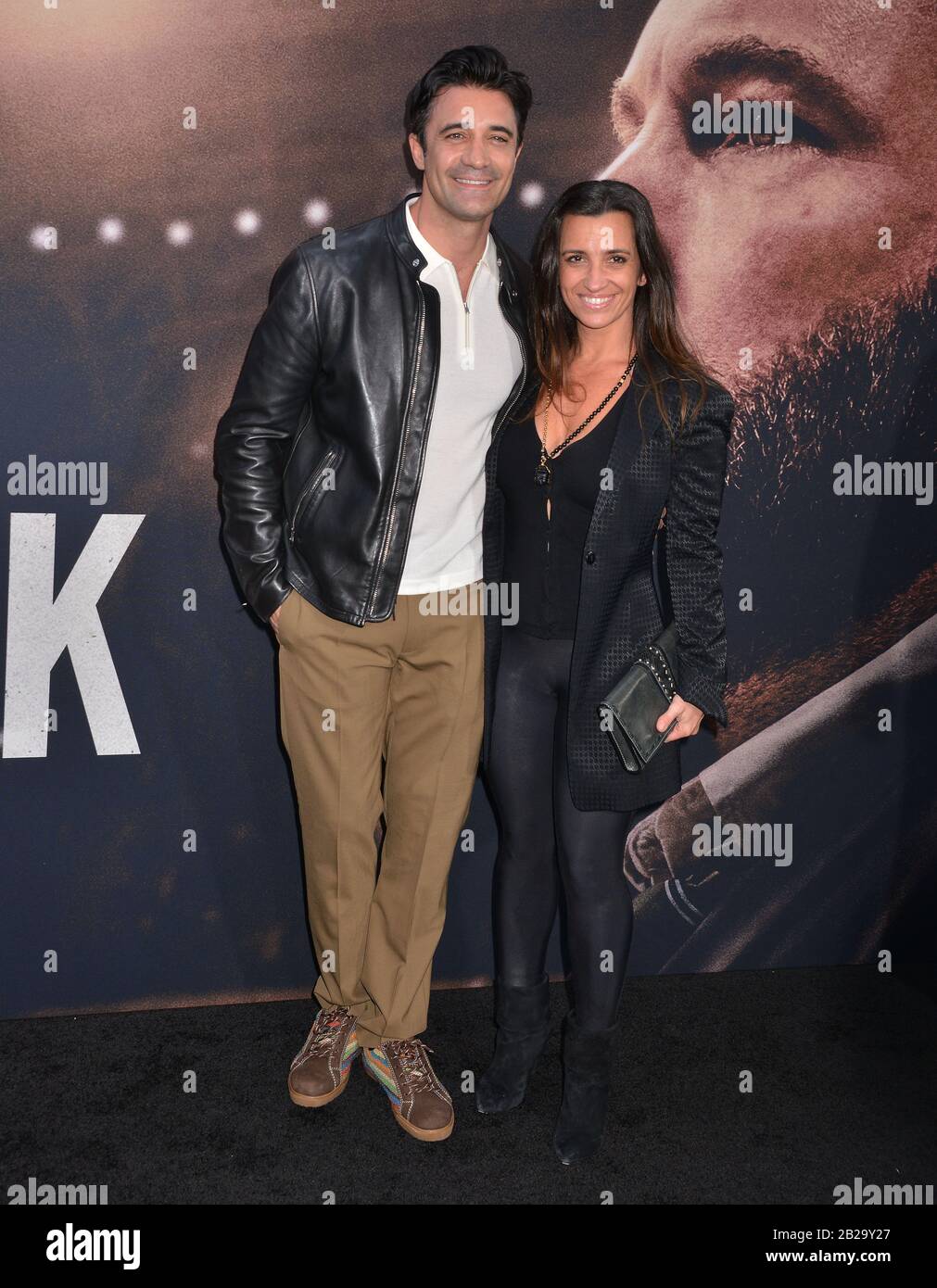 Los Angeles, USA. 01st Mar, 2020. Gilles Marini and Carole Marini 082 ...