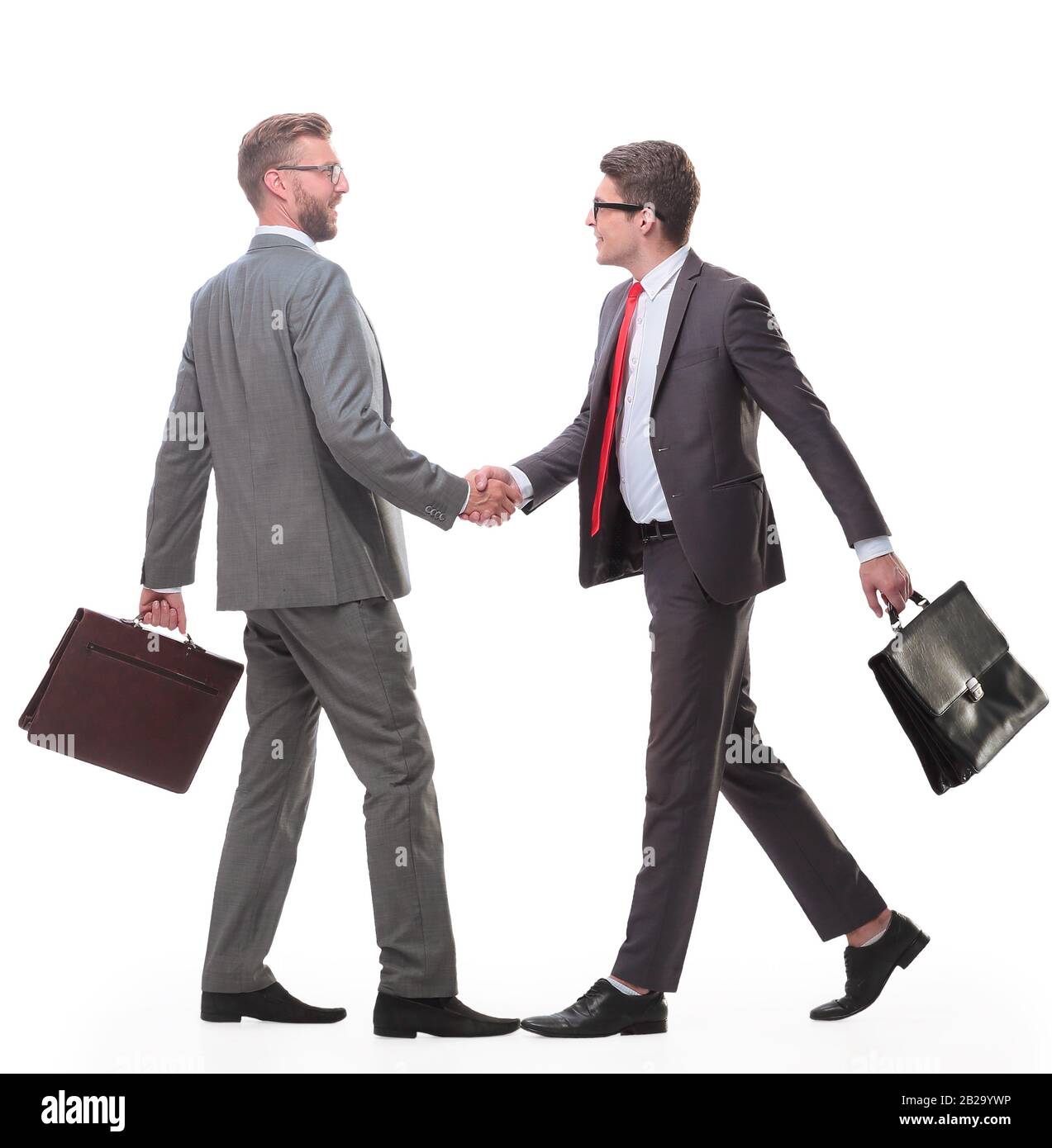 2 People Greeting Each Other