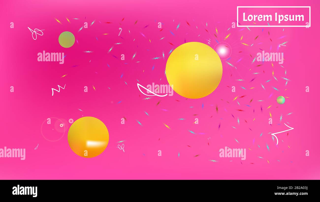 Bright colorful pink spa Stock Vector Images - Alamy