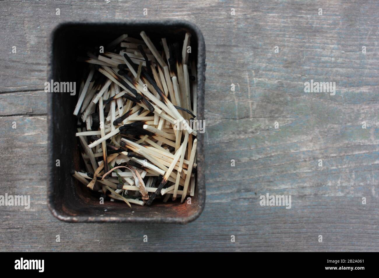 Wood Burnt Matches