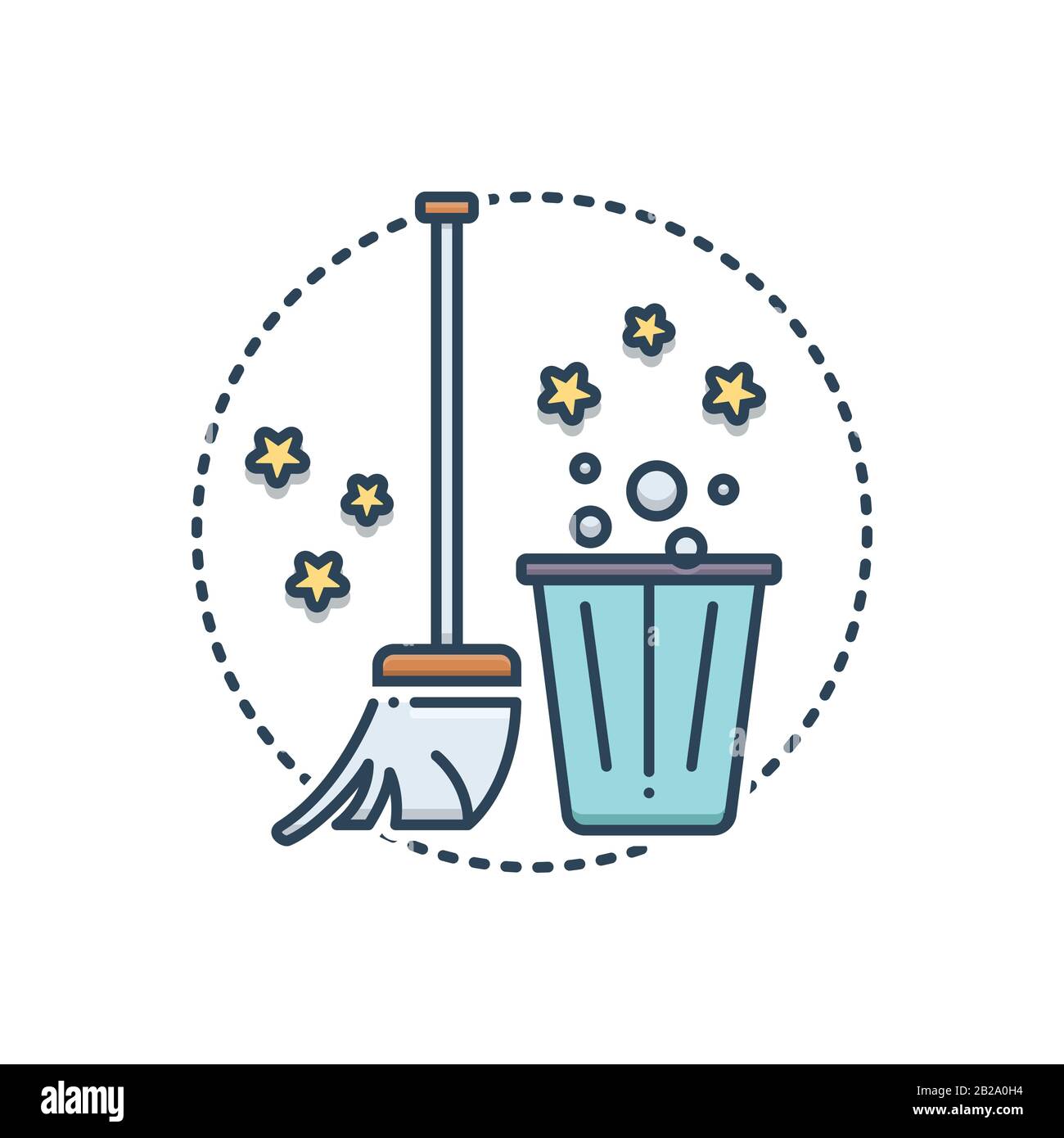 Cleaning service icon Stock Vector Image & Art - Alamy