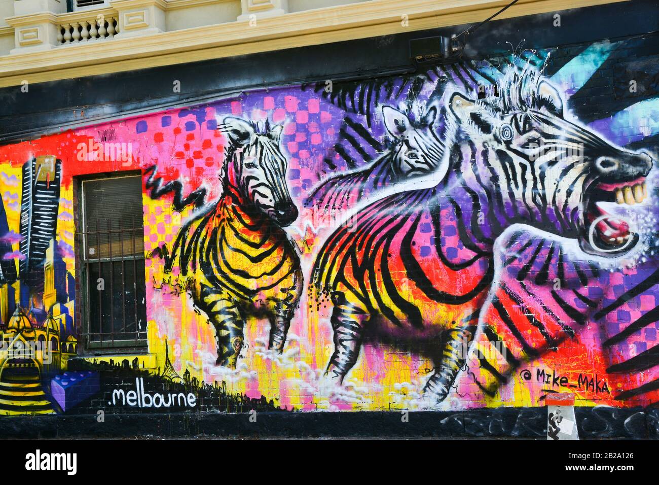 Graffiti on the wall in Melbourne, Australia Stock Photo - Alamy
