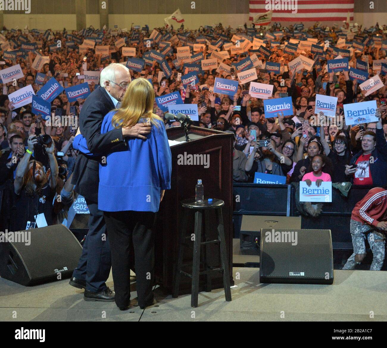 Los Angeles, United States. 02nd Mar, 2020. Democratic presidential ...