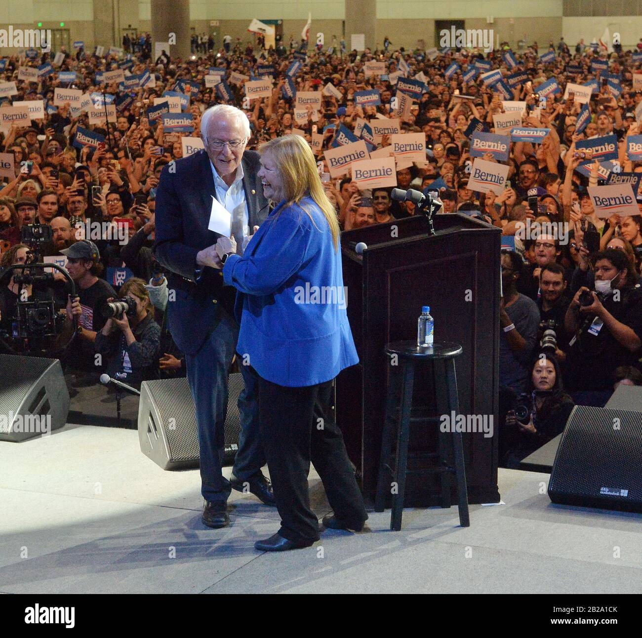 Los Angeles, United States. 02nd Mar, 2020. Democratic presidential ...