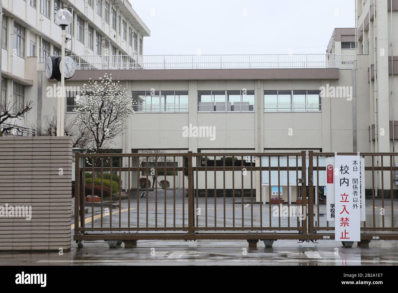 Japanese High School Gate