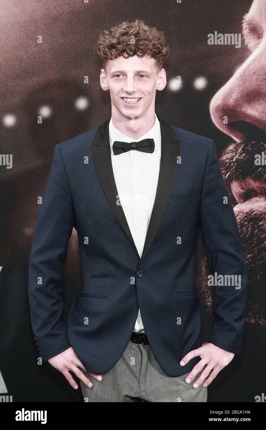 Los Angeles, Ca. 1st Mar, 2020. Tyler O'Malley, at the premiere of The ...