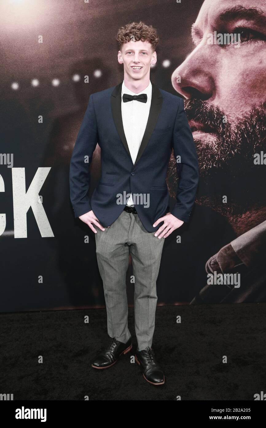 1 March 2020 - Los Angeles, California - Tyler O'Malley. Premiere Of ...