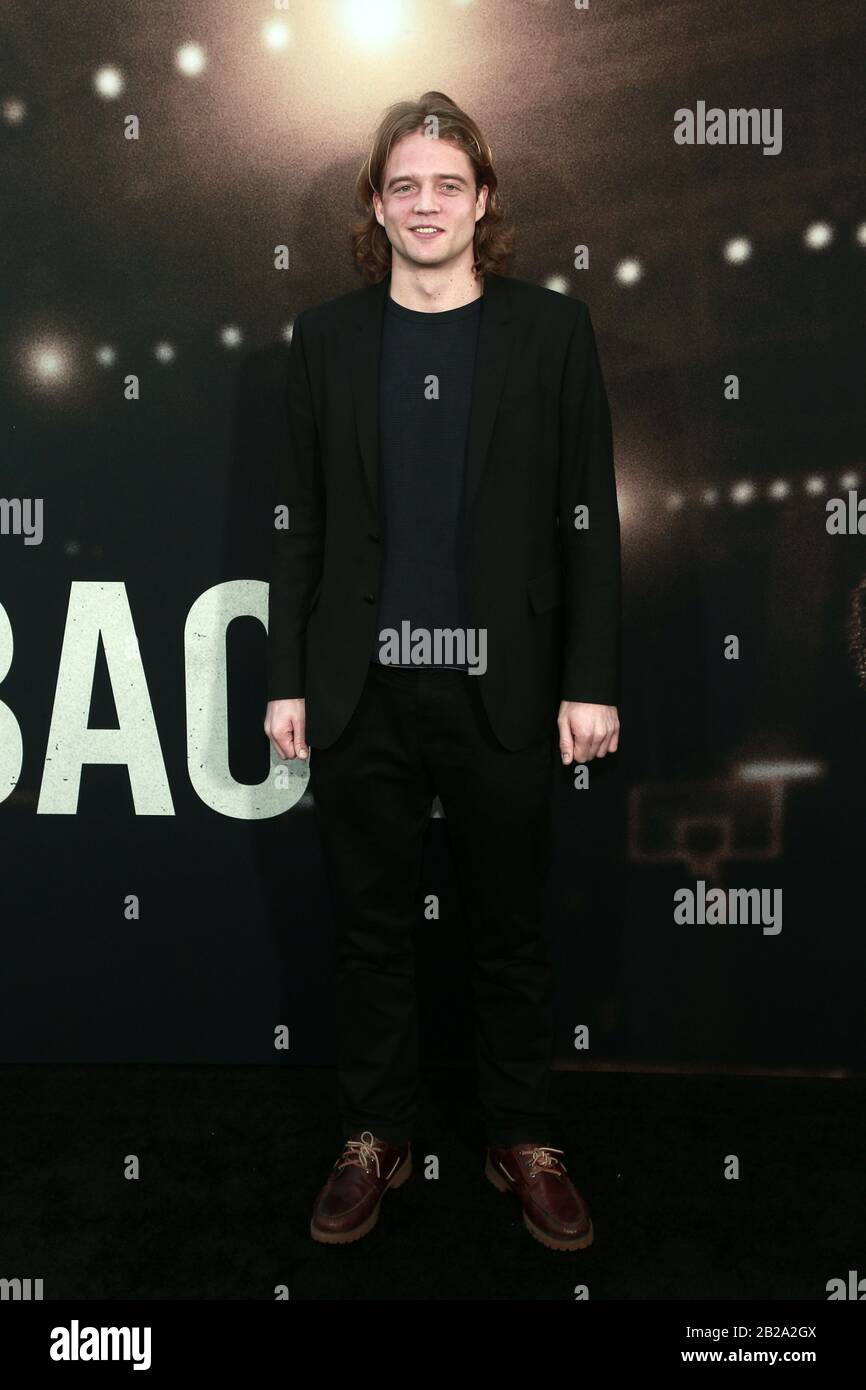 Los Angeles, Ca. 1st Mar, 2020. Benjamin Irving, at the premiere of The ...