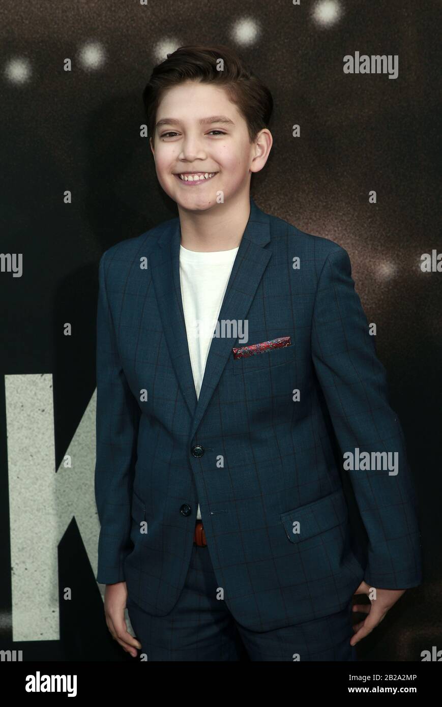 Los Angeles, Ca. 1st Mar, 2020. Nico David, at the premiere of The Way ...