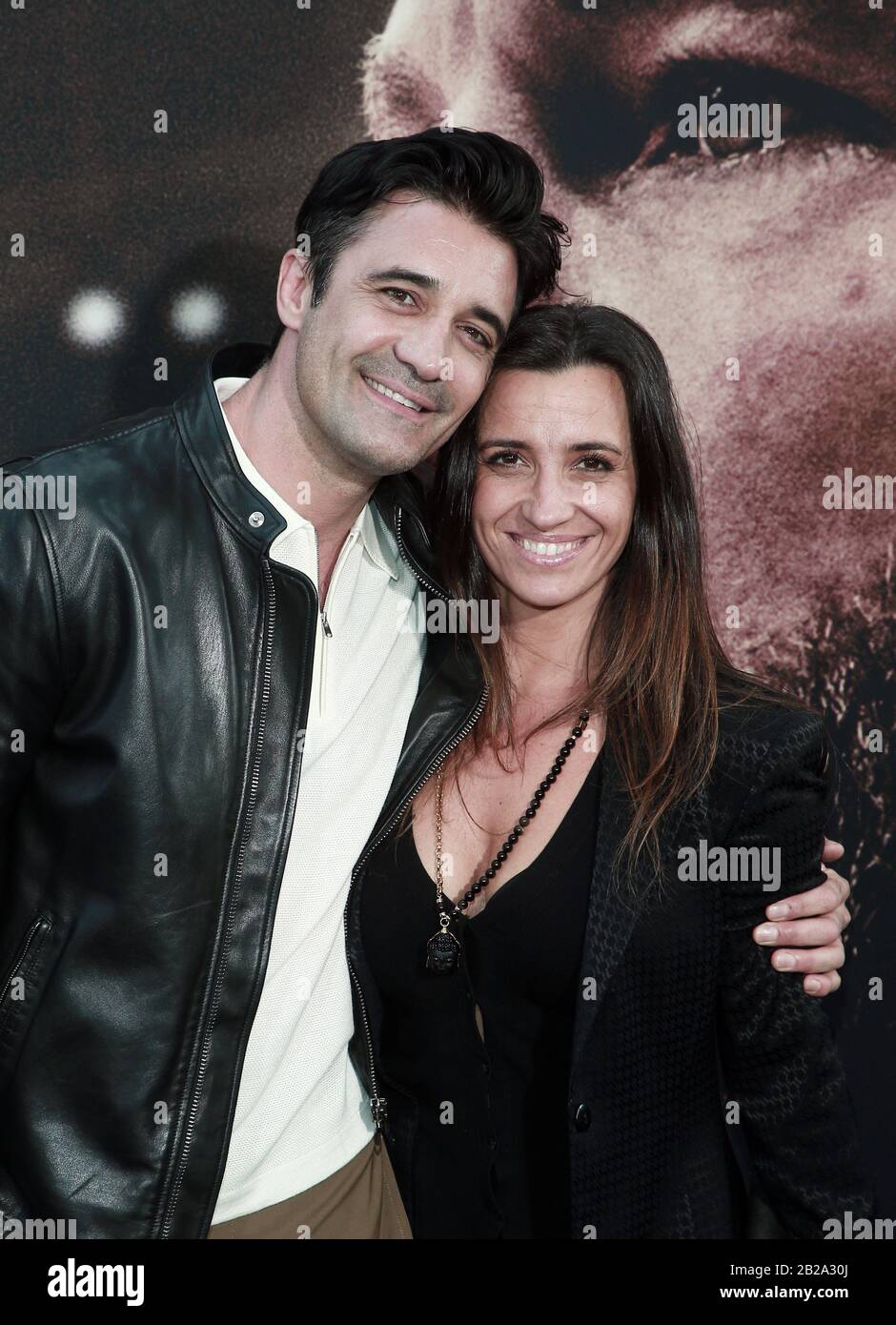 Los Angeles, Ca. 1st Mar, 2020. Gilles Marini, Carole Marini, at the ...
