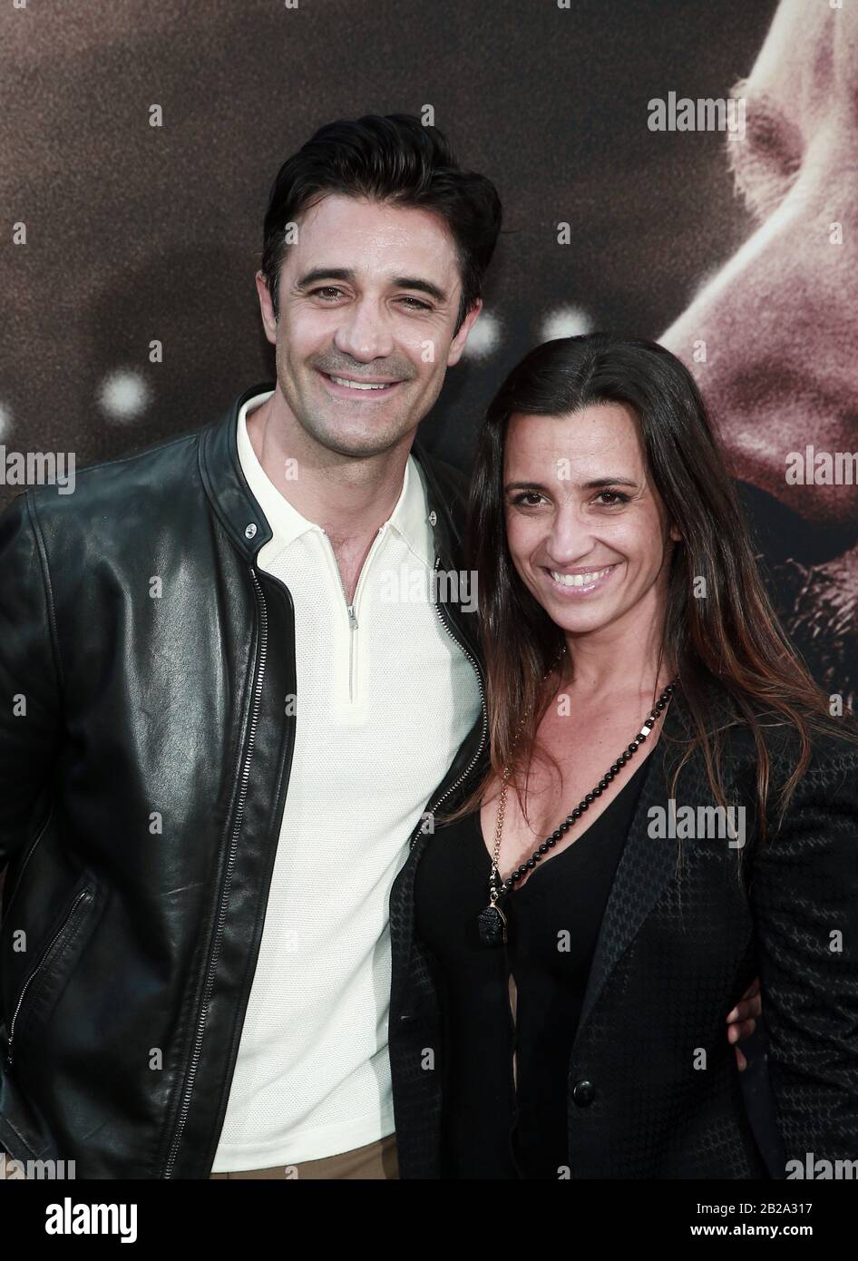 Los Angeles, Ca. 1st Mar, 2020. Gilles Marini, Carole Marini, at the ...