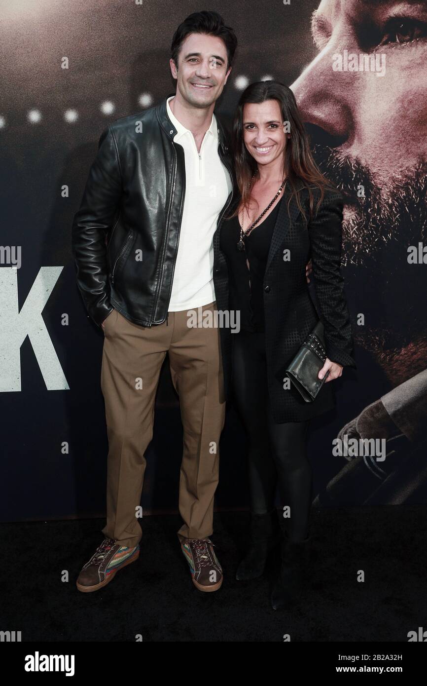 Los Angeles, Ca. 1st Mar, 2020. Gilles Marini, Carole Marini, at the ...