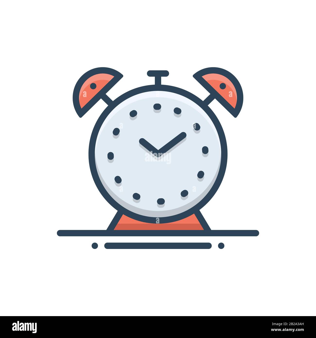 Shape up alarm clock Stock Vector Images - Alamy