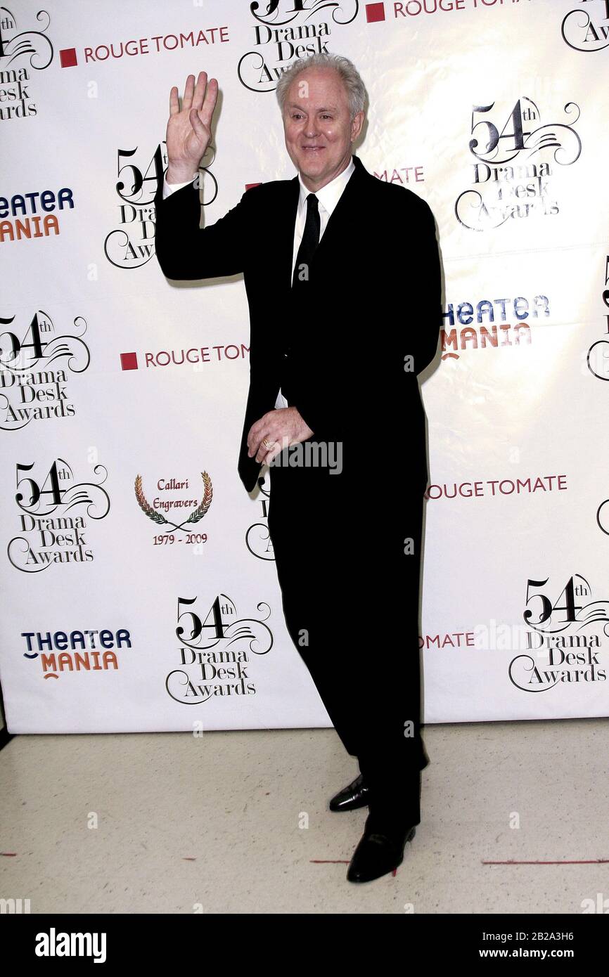 New York, NY, USA. 17 May, 2009. John Lithgow at the 54th annual Drama ...