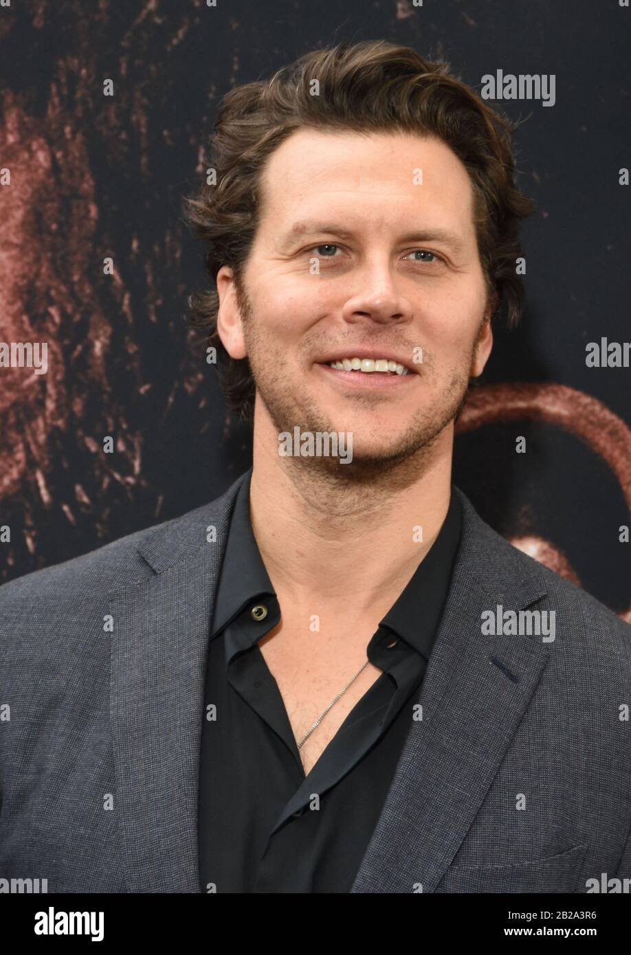 Los Angeles, California, USA 1st March 2020 Actor Hayes MAcArthur ...