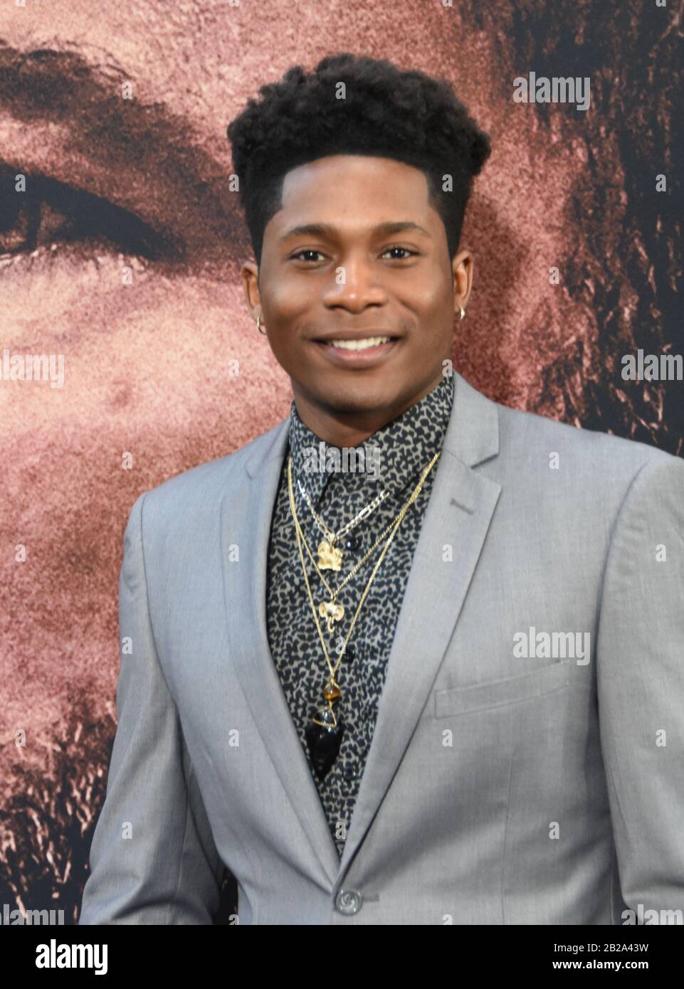 Los Angeles, California, USA 1st March 2020 Actor Da'Vinchi, aka Abraham D. Juste attends Warner ...