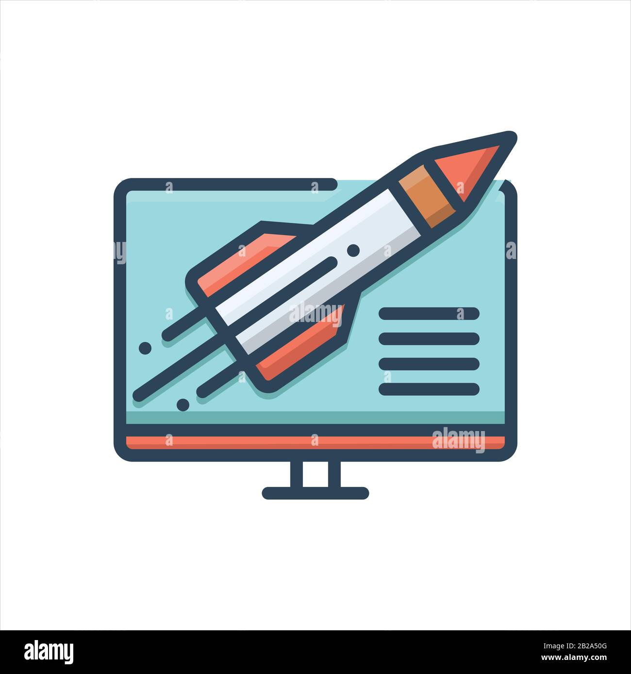 Launch project Stock Vector Images - Alamy