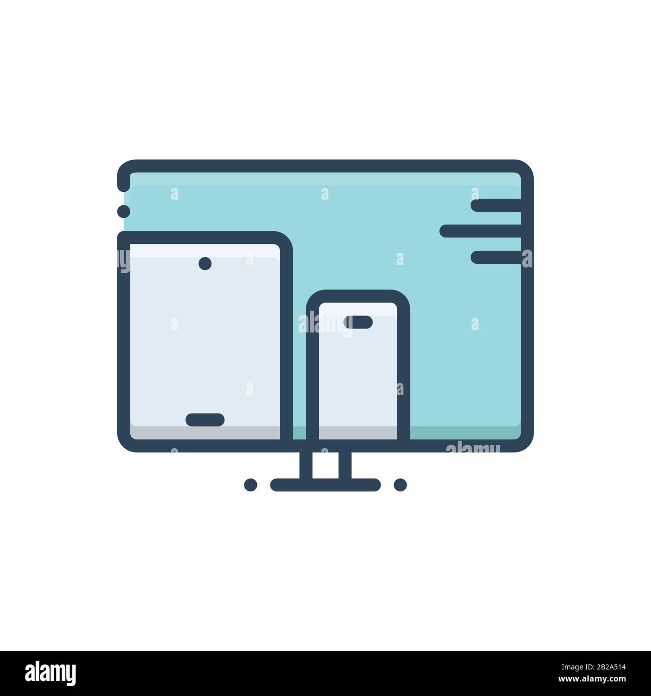 Icon for responsive design,responsive Stock Vector Image & Art - Alamy
