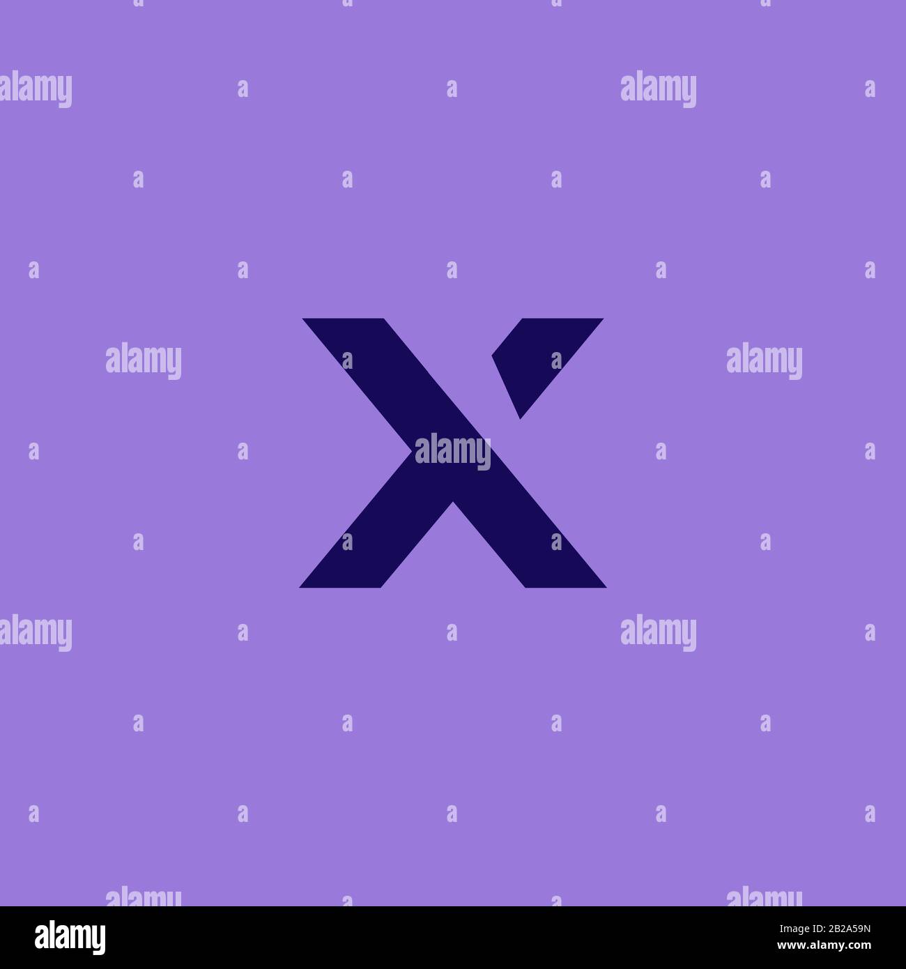 Knife Gold Letter X Logos