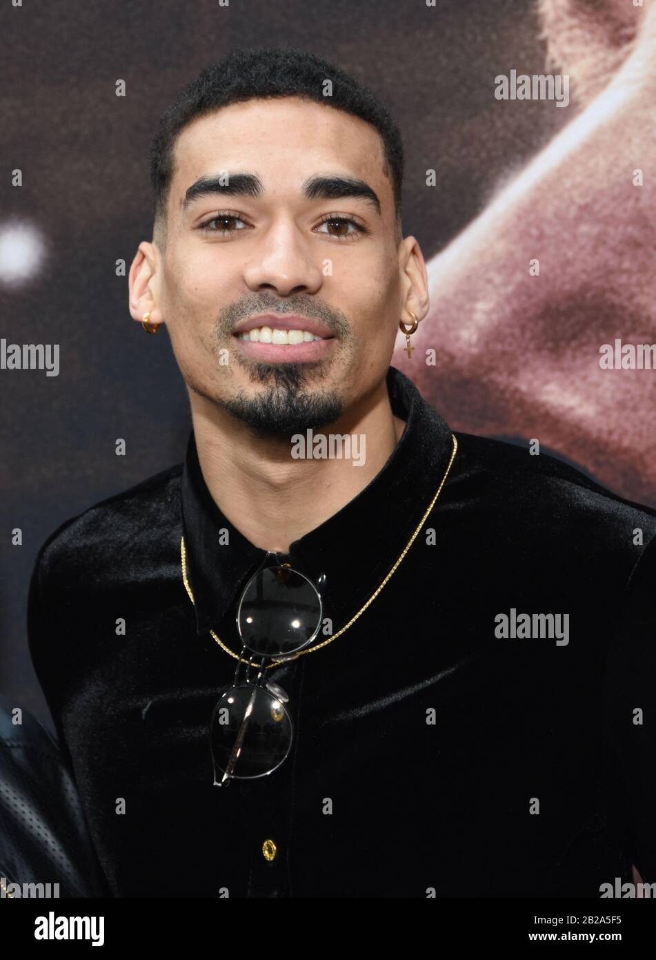 Los Angeles, California, USA 1st March 2020 Actor Roman Mathis attends ...