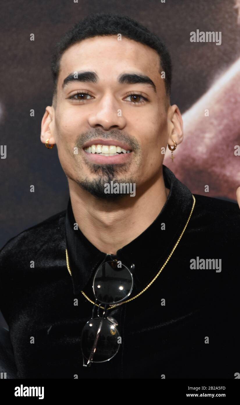 Los Angeles, California, USA 1st March 2020 Actor Roman Mathis attends ...