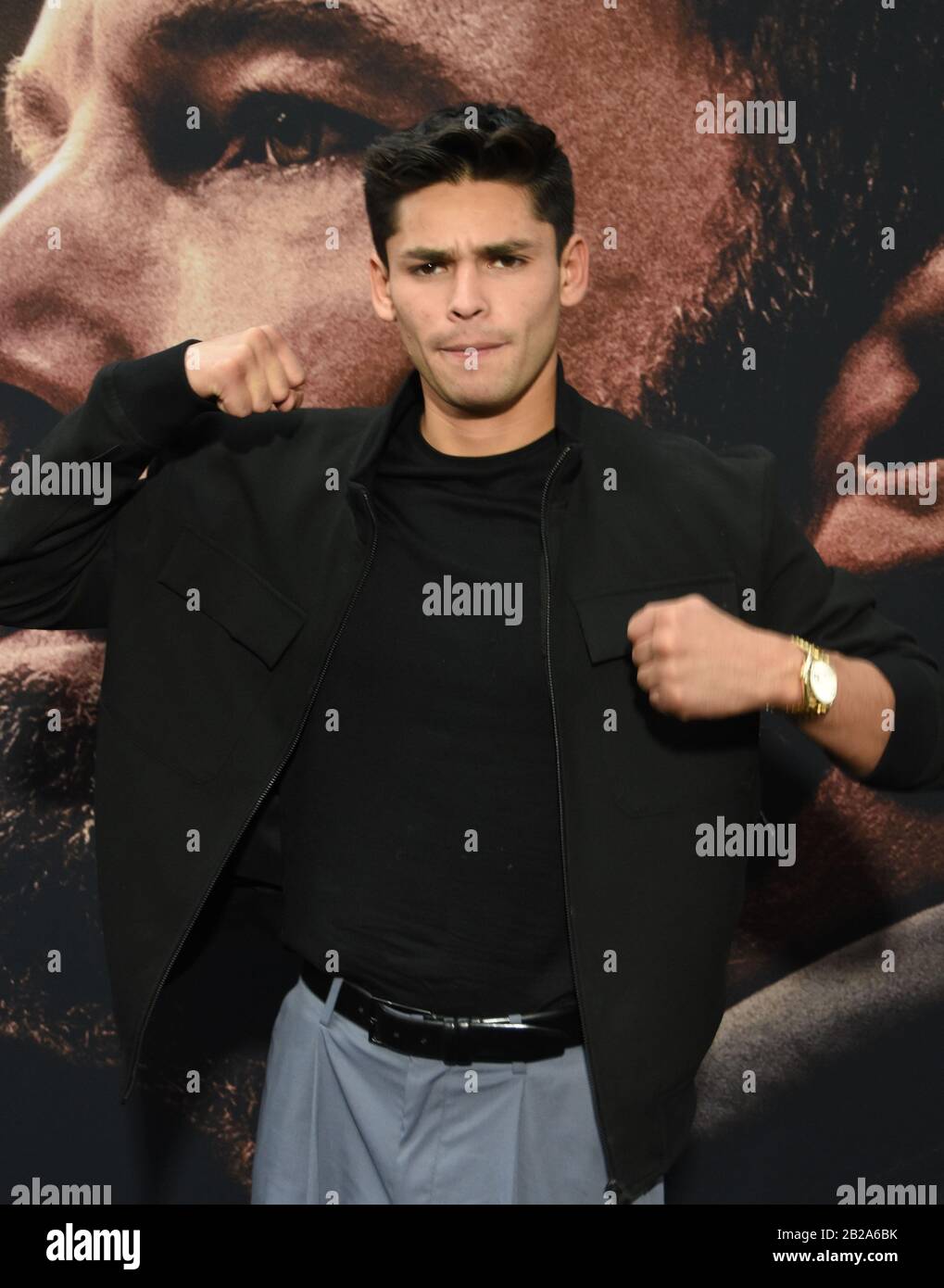 Los Angeles, California, USA 1st March 2020 Boxer Ryan Garcia attends ...