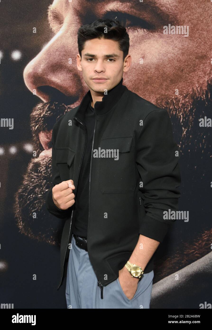 Los Angeles, California, USA 1st March 2020 Boxer Ryan Garcia attends ...