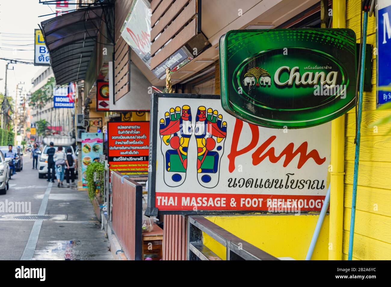 Thai massage parlour hi-res stock photography and images - Alamy