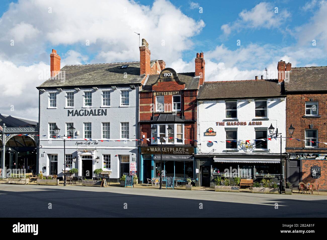 Doncaster market hi-res stock photography and images - Alamy