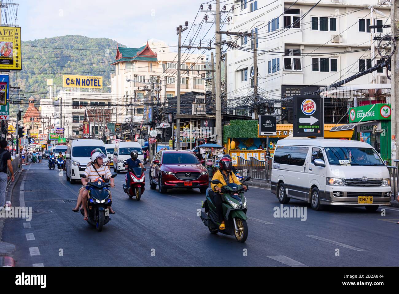 Patong streets hi-res stock photography and images - Alamy