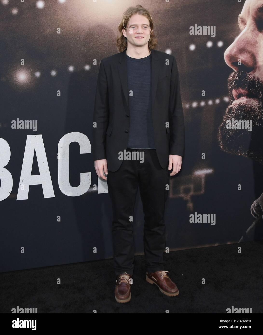 Los Angeles, USA. 01st Mar, 2020. Ben Irving arrives at the Warner Bros Pictures' THE WAY BACK ...