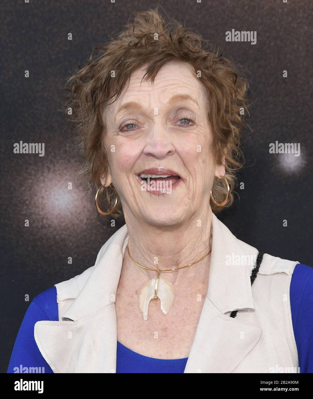 Los Angeles, USA. 01st Mar, 2020. Nancy Linehan Charles arrives at the ...