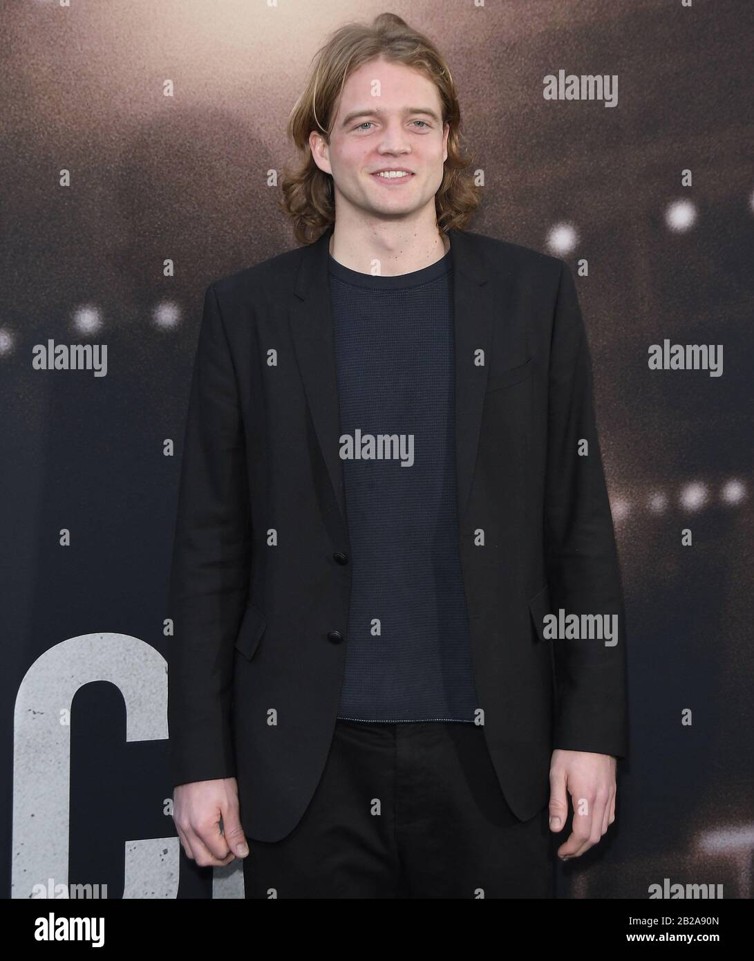 Los Angeles, USA. 01st Mar, 2020. Ben Irving arrives at the Warner Bros ...