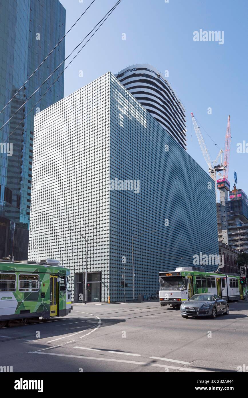 Built in 2012, the eco friendly RMIT Design Hub building houses the ...