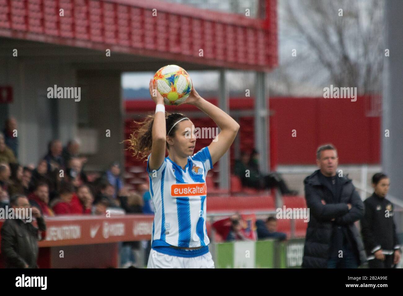 Marta Cardona.The match between Atletico de Madrid female vs Real ...