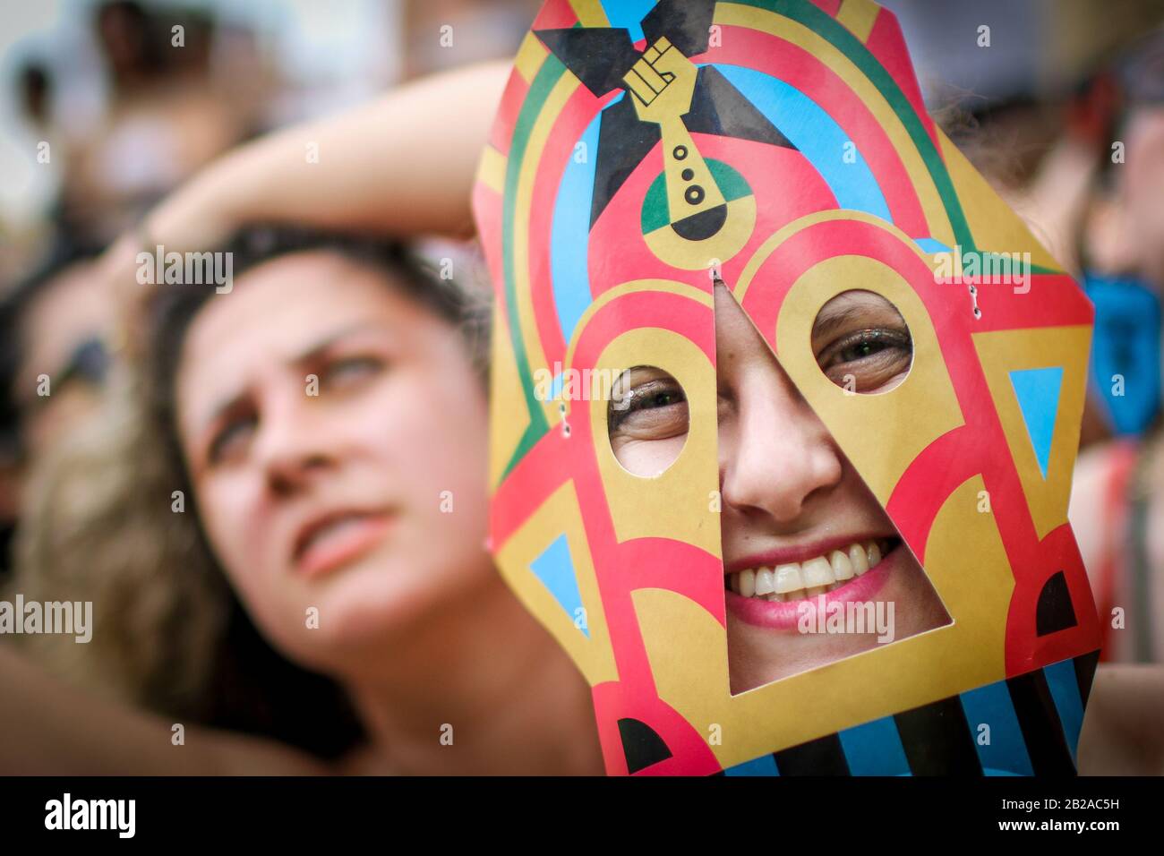 Sao Paulo, Brazil. 29th Feb, 2020. Pirate Ship Block with Baiana System ...