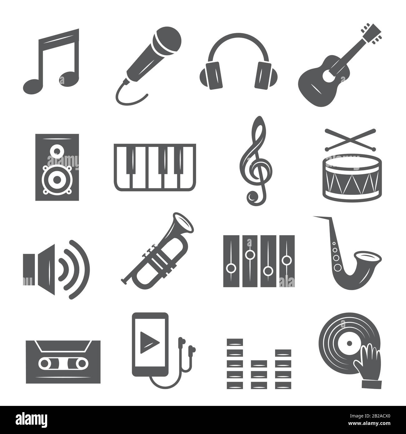 Musical setting Stock Vector Images - Alamy