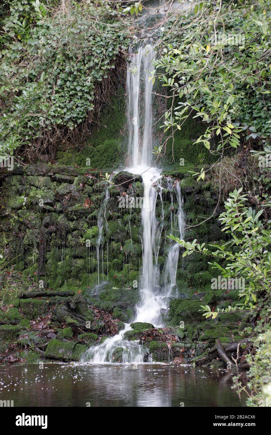 Surreys tallest waterfall hi-res stock photography and images - Alamy