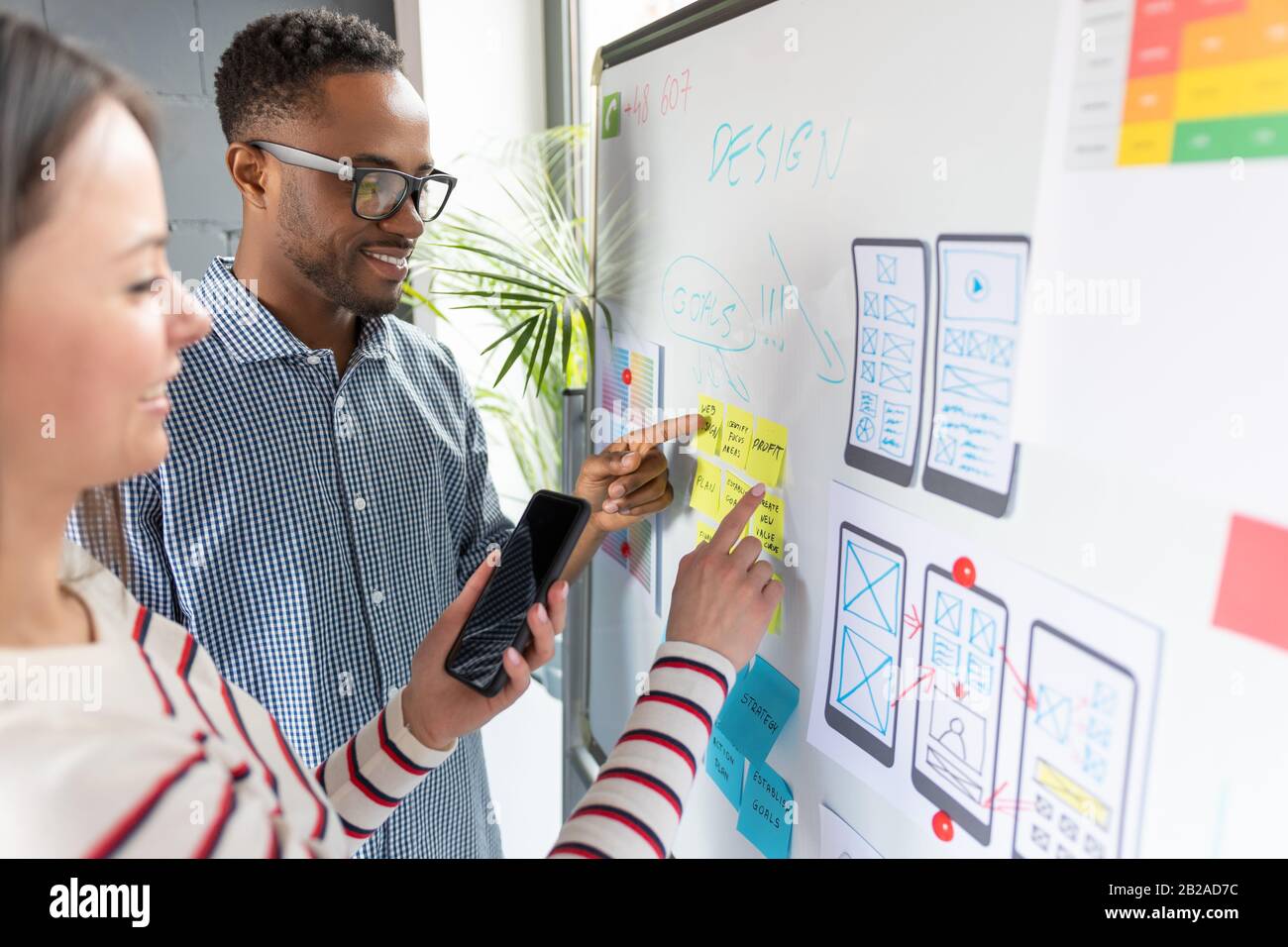 Ux ui development team hi-res stock photography and images - Alamy