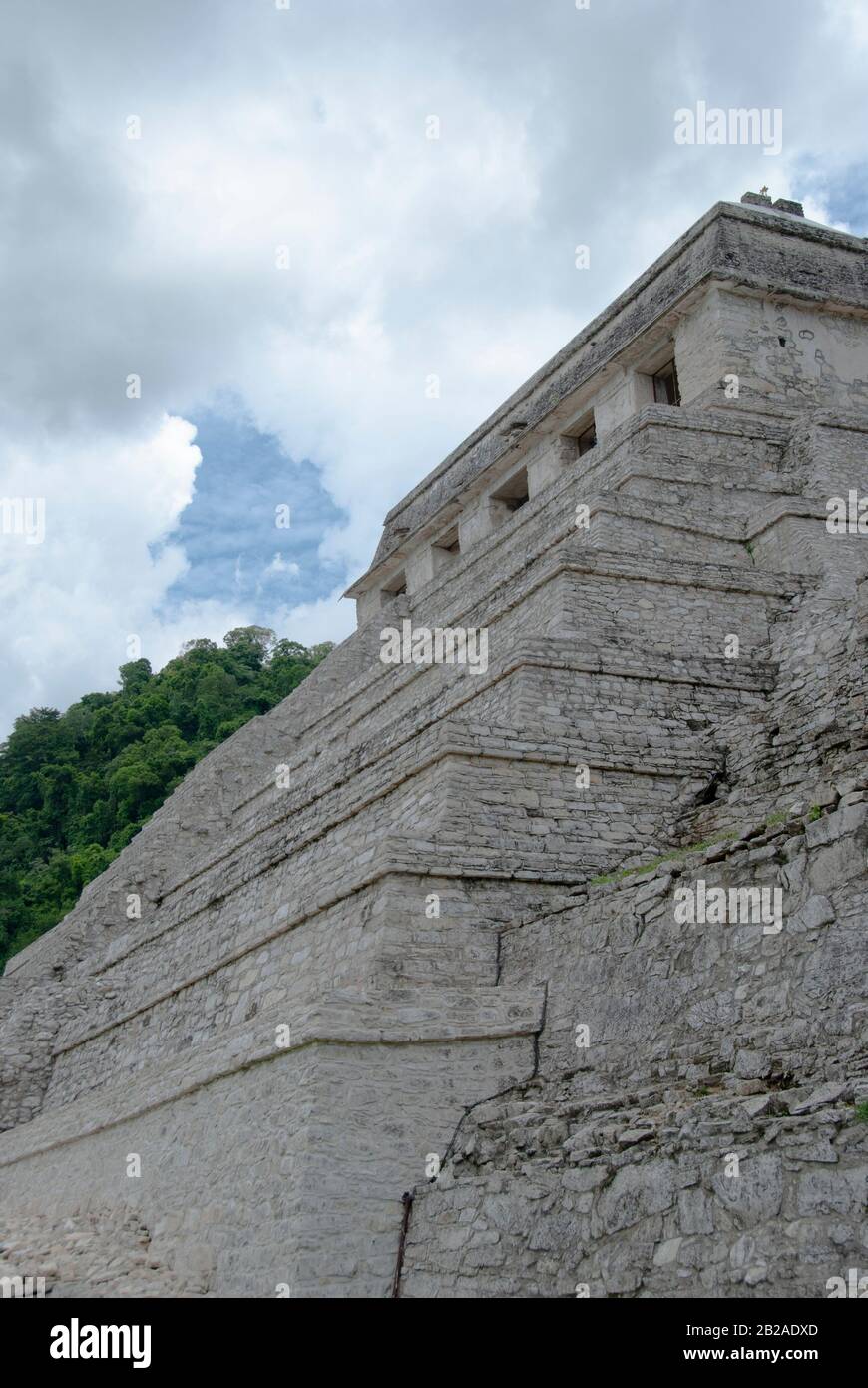 Close-up of a temple, Palenque, Chiapas, Mexico Stock Photo - Alamy