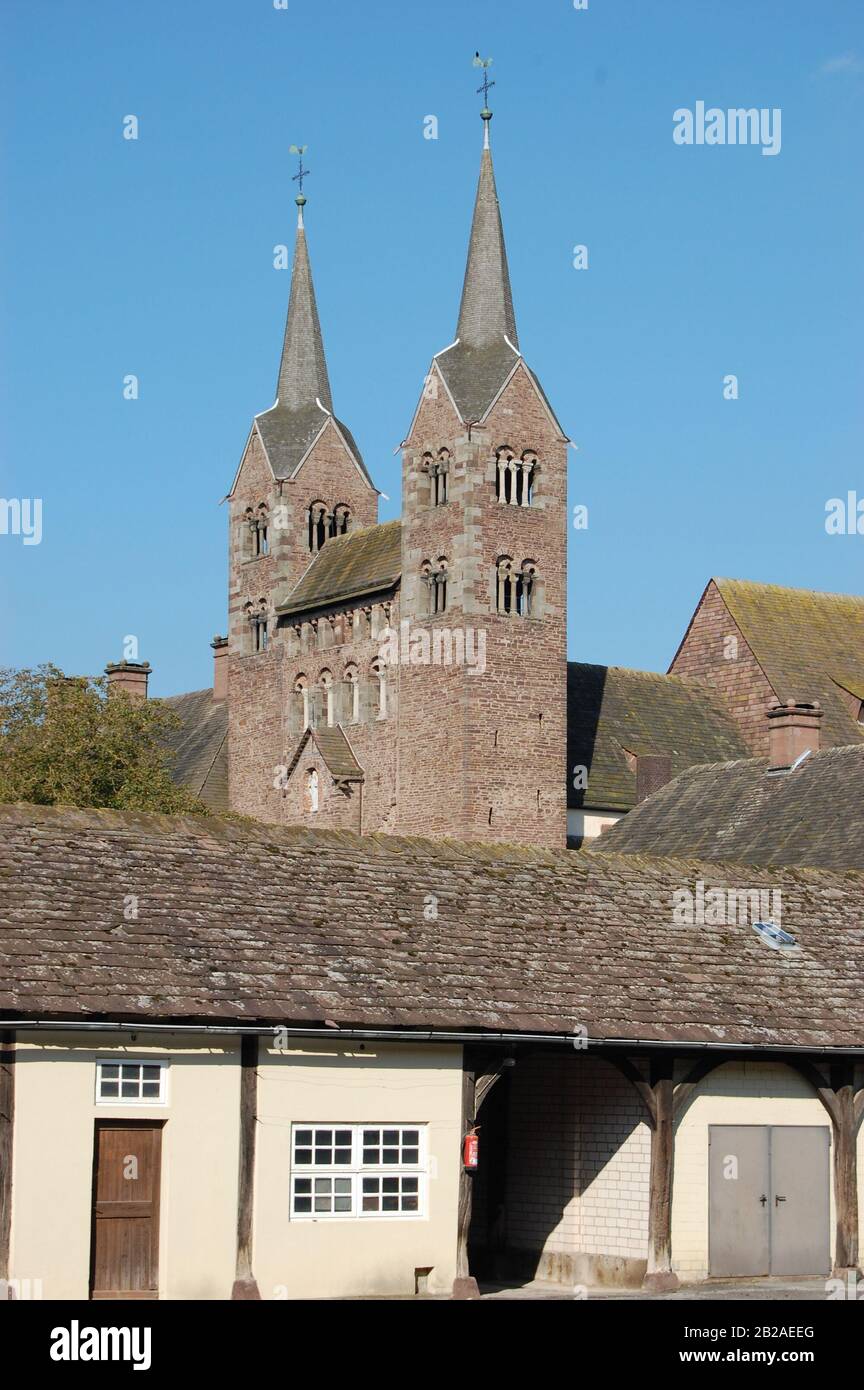 Corvey abbey hi-res stock photography and images - Alamy