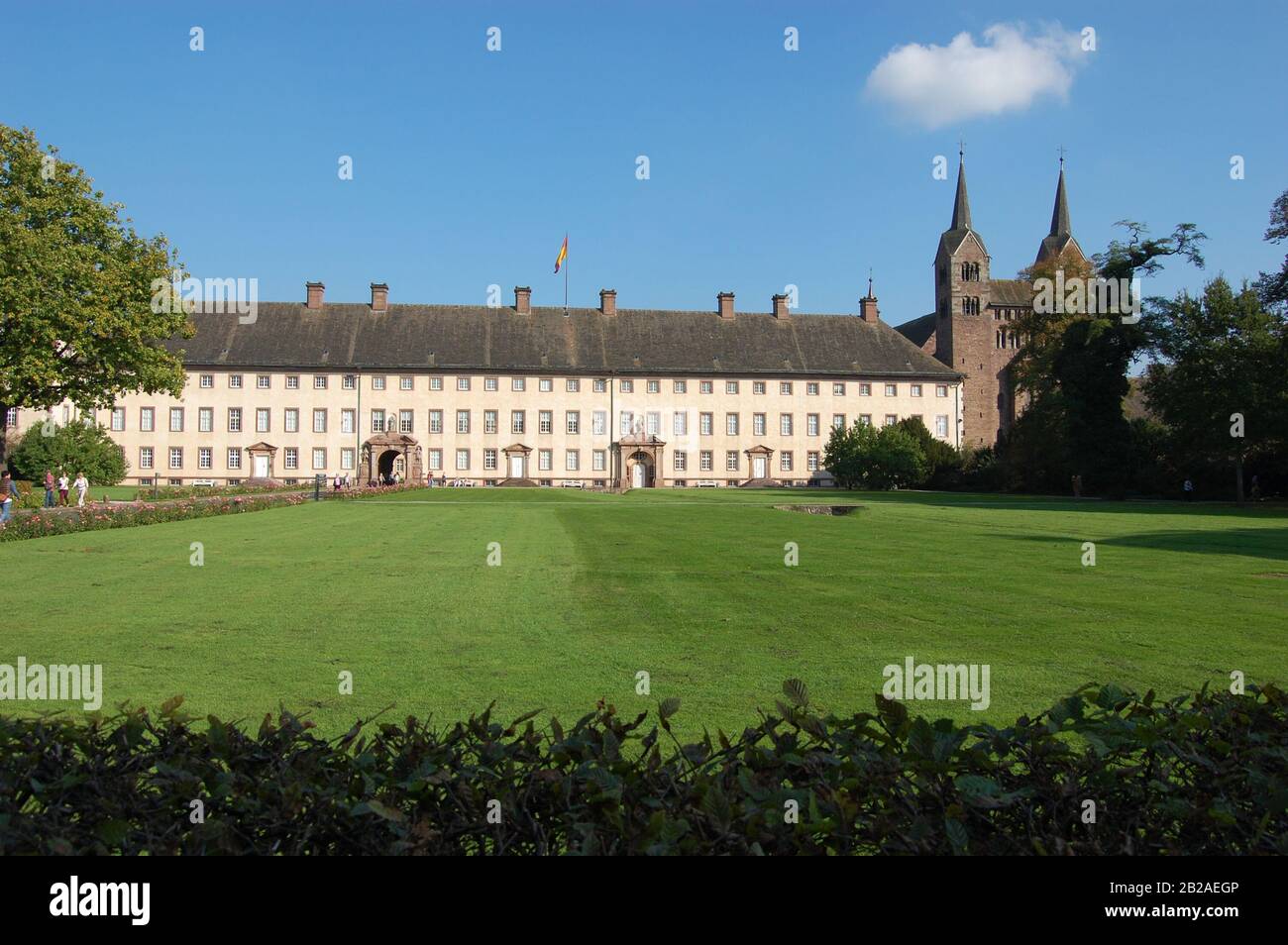 Corvey park hi-res stock photography and images - Alamy
