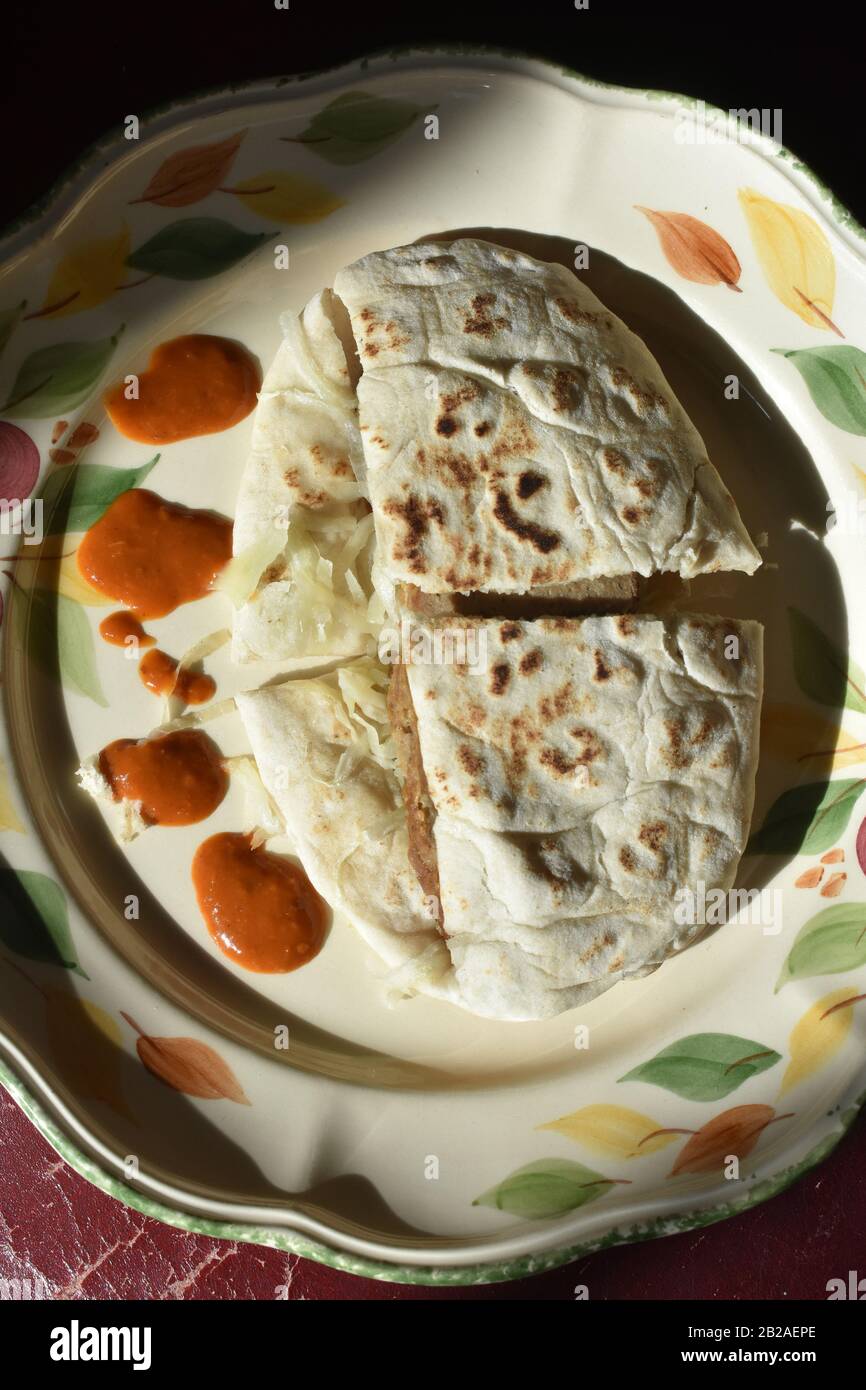 Donner kebab and sauce Stock Photo - Alamy