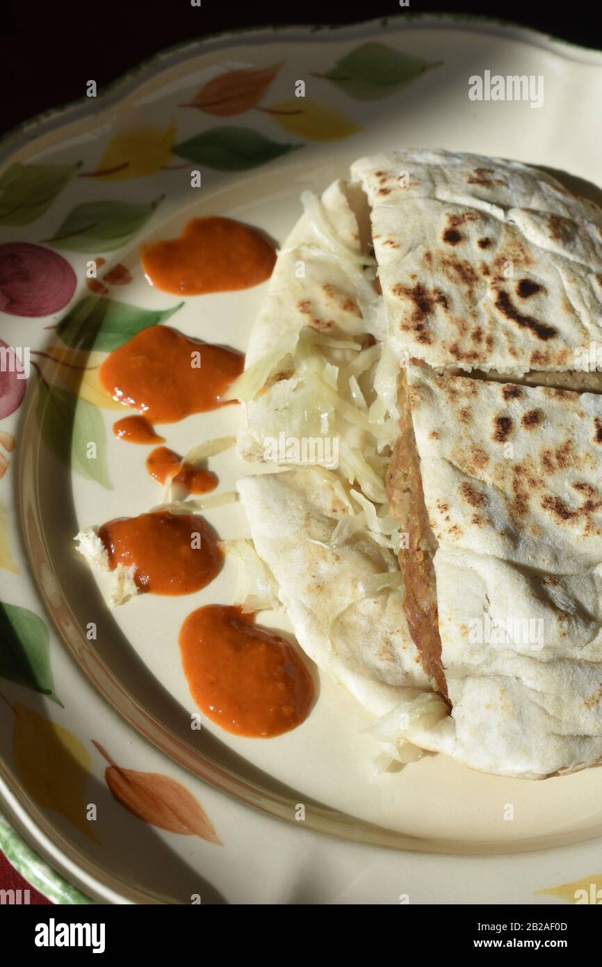 Donner kebab and sauce Stock Photo - Alamy